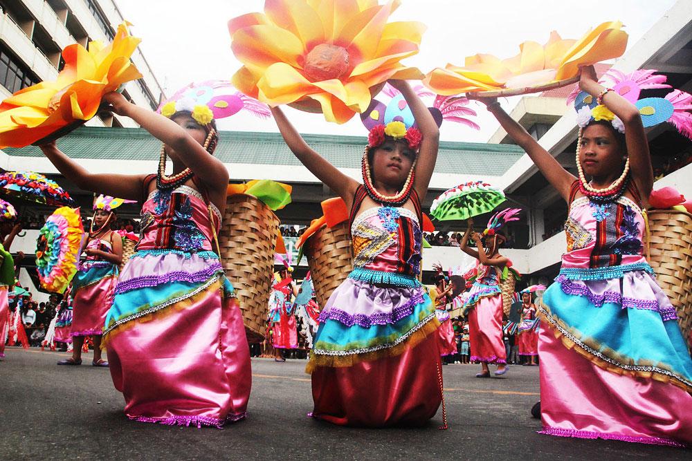Baguio holds pre-Panagbenga street dancing competition | Photos | GMA ...
