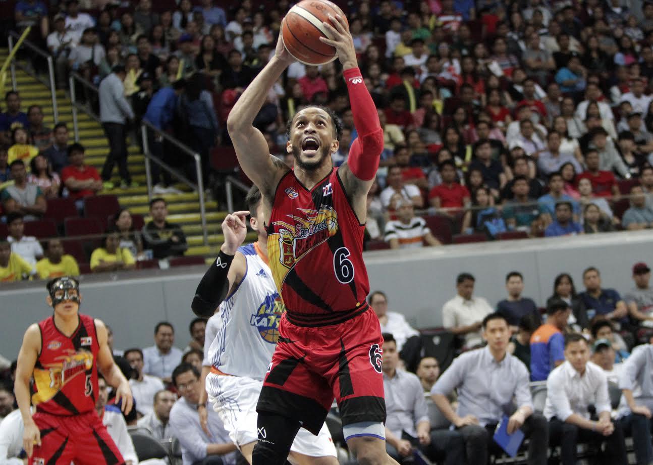 San Miguel defeats TNT, ties series behind Ross' 31 | GMA News Online
