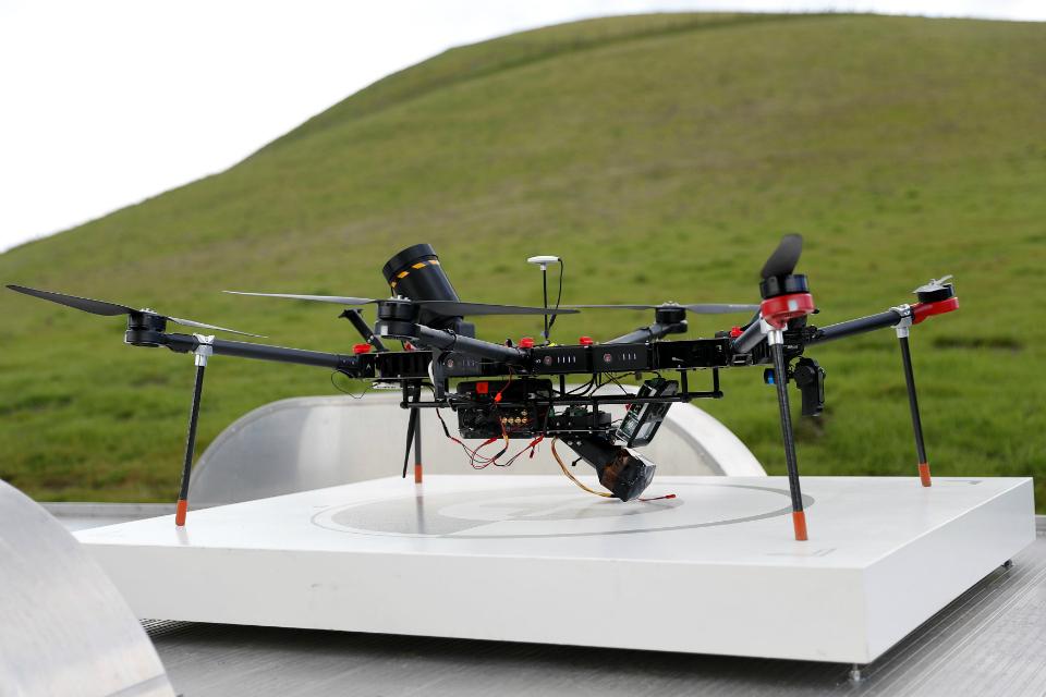 A drone built to hunt down other drones | GMA News Online