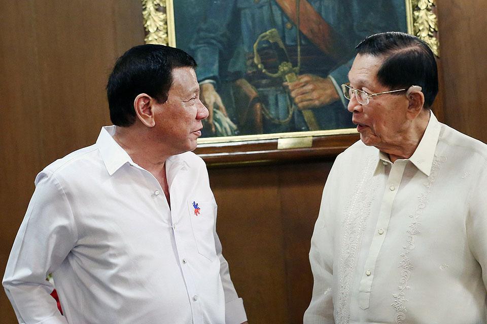 Impeachment vs. Duterte a 'useless exercise' –Enrile | GMA News Online