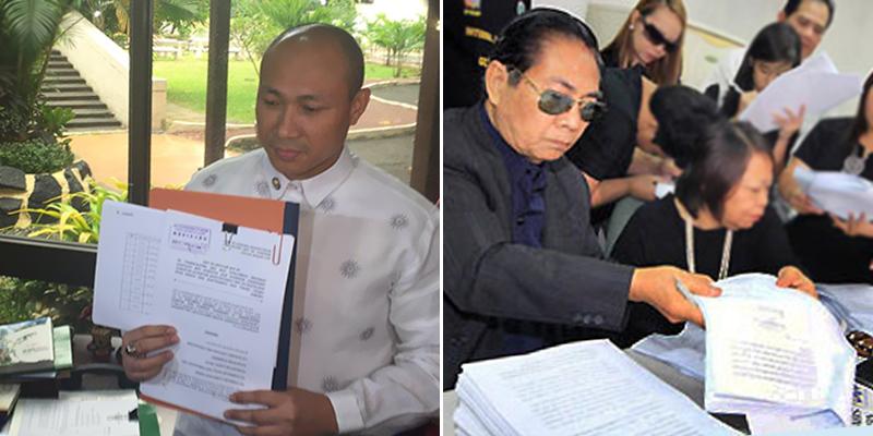 Oliver Lozano files complaint vs. Alejano over Duterte impeach rap ...