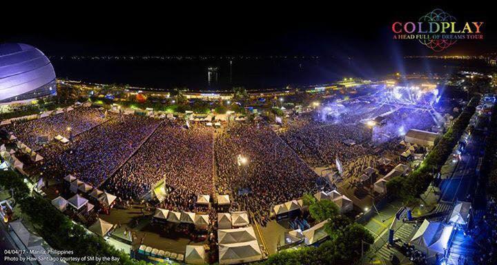 1.2M tweets for Coldplay’s Manila concert | GMA News Online