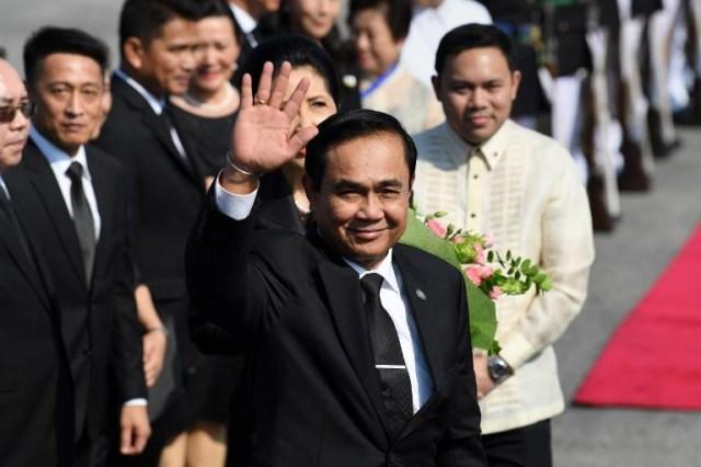 Thai PM Chan-o-cha arrives in Manila for ASEAN Summit | GMA News Online