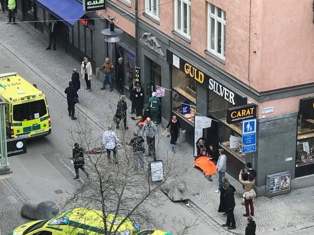 Three killed by truck driven into crowd in Swedish capital — police ...