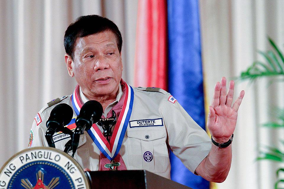 Duterte meets with Boy Scouts of the Philippines | Photos | GMA News Online