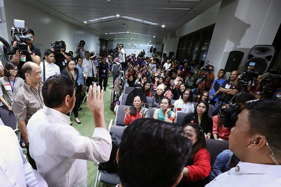 Duterte looking to place OFW recruitment solely under gov’t control ...