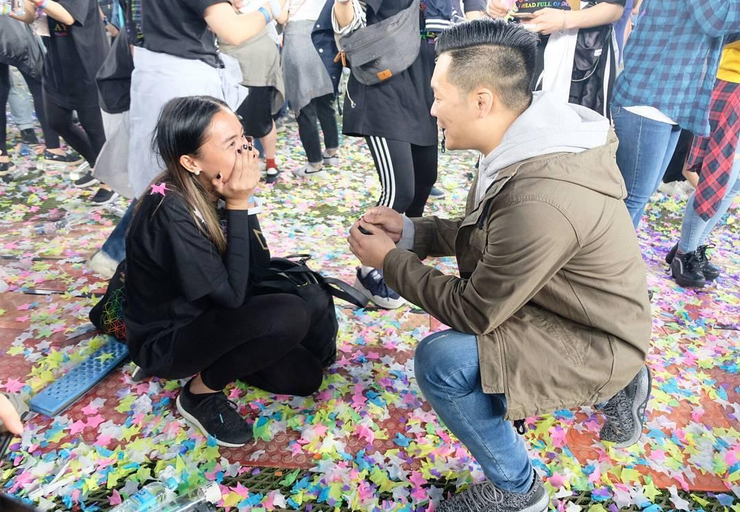 Volleyball star Cha Cruz gets engaged at Coldplay concert in Seoul ...