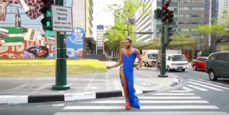 Catwalk King Sinon Loresca teaches people to use the crosswalk | GMA ...