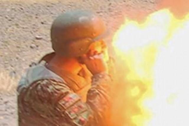 US Army photographer captures fatal blast that took her life