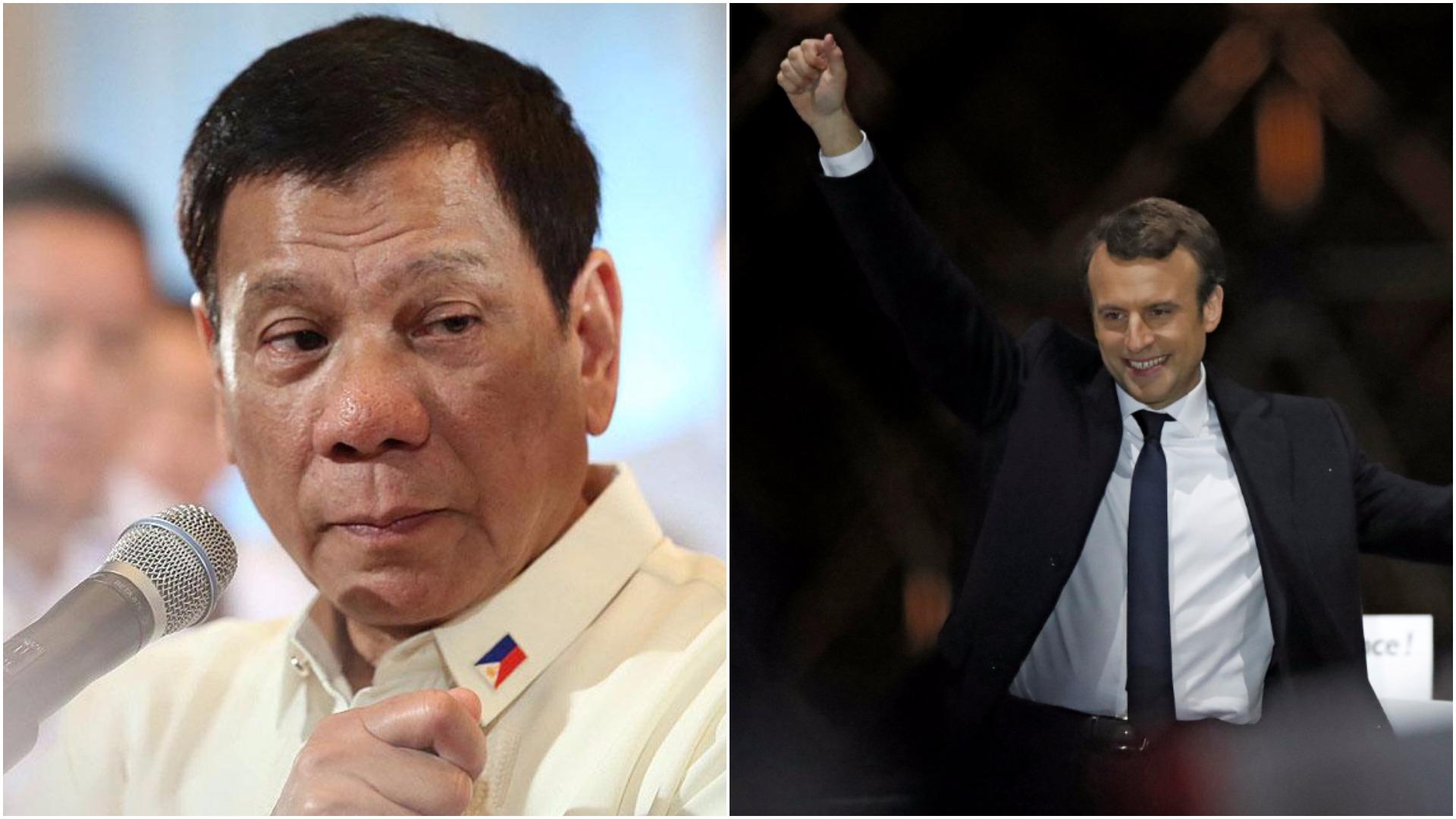 Duterte congratulates Macron, eyes better relations with France | GMA ...