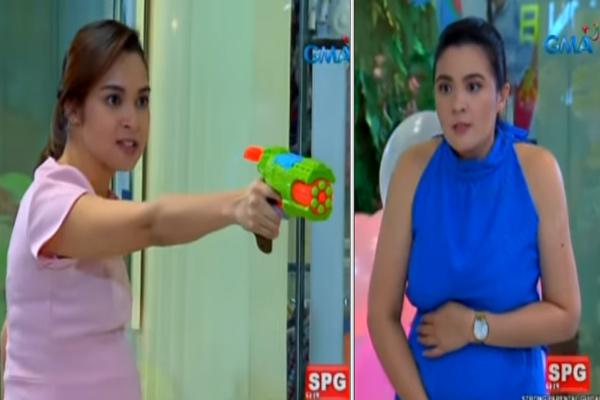 Marahas na agawan ng dalawang buntis | Showbiz | GMA News Online