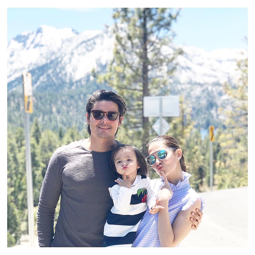DongYan and Baby Zia spend family time in California | GMA News Online