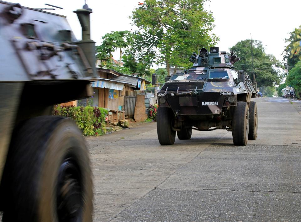 PNP recovers SAF armored personnel carrier seized by Maute group, but ...
