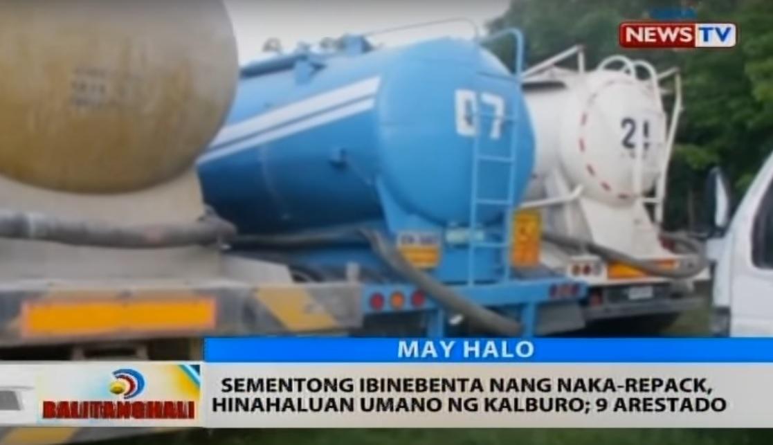 Workers nabbed for mixing ‘kalburo’ with cement | GMA News Online