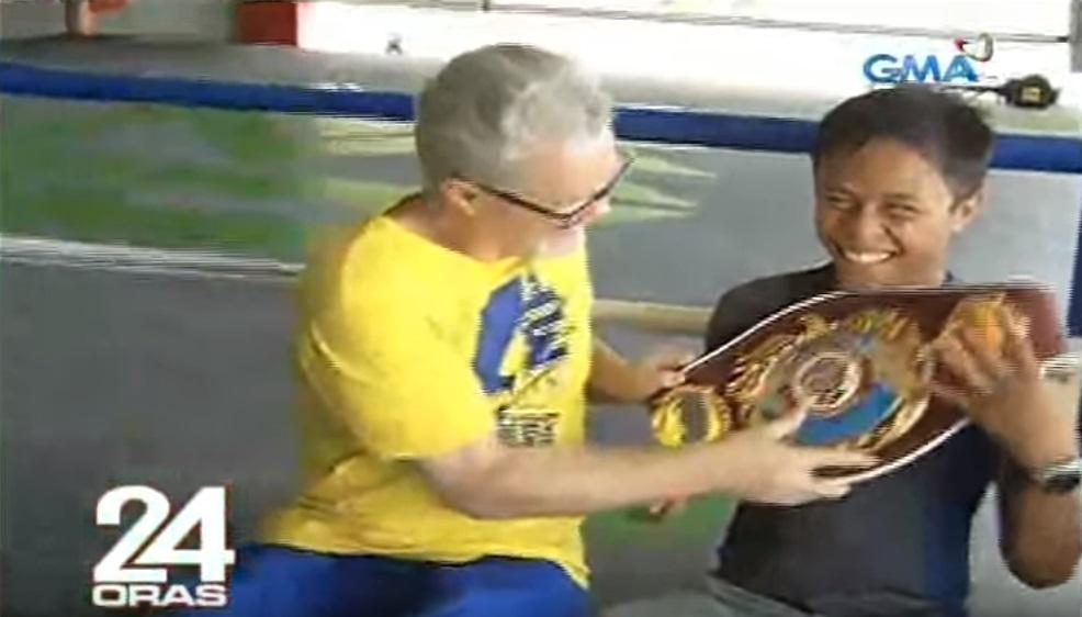 Young boxing champ Vince Paras grateful for help of Freddie Roach | GMA ...