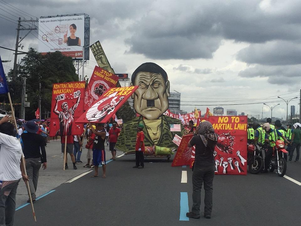 Duterte to 'red, yellow' protesters: Don’t break law or I’ll use force ...