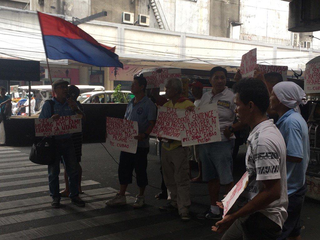 PISTON warns of further protests against PUV modernization plan | GMA ...