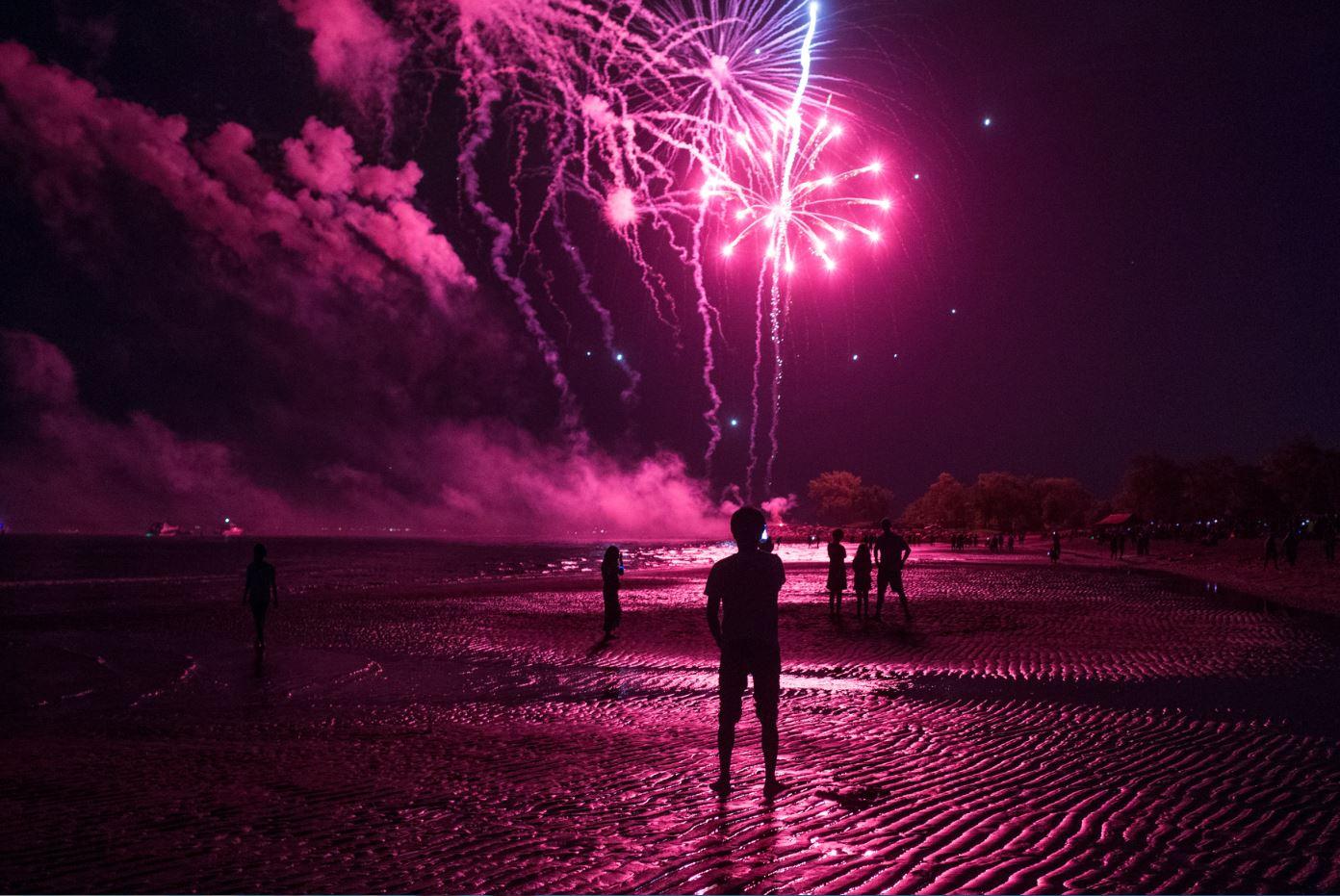 Hot-dog contest, fireworks, beachgoing mark US July 4 holiday | GMA ...