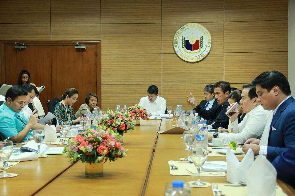 Senate majority bloc holds legislative agenda caucus | Photos | GMA ...