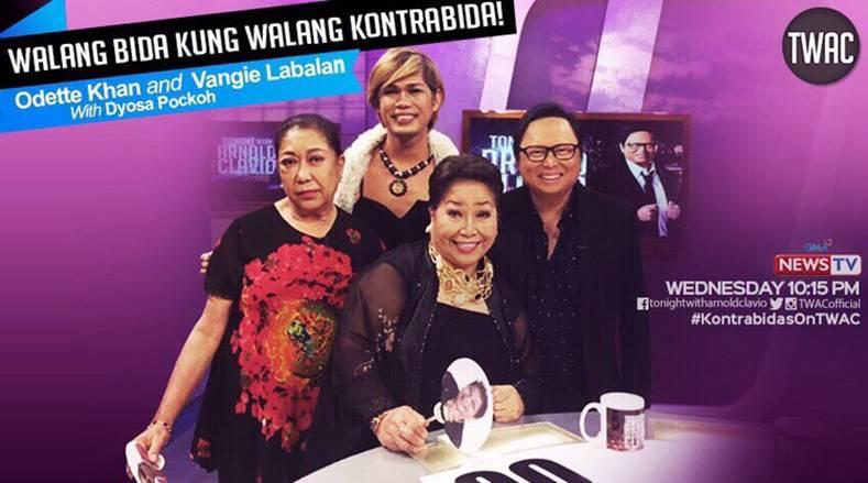 Odette Khan at Vangie Labalan, magtuturo ng kontrabida tips sa 'Tonight ...