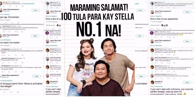 ‘100 Tula’ director Laxamana on replying to criticisms: I have freedom ...