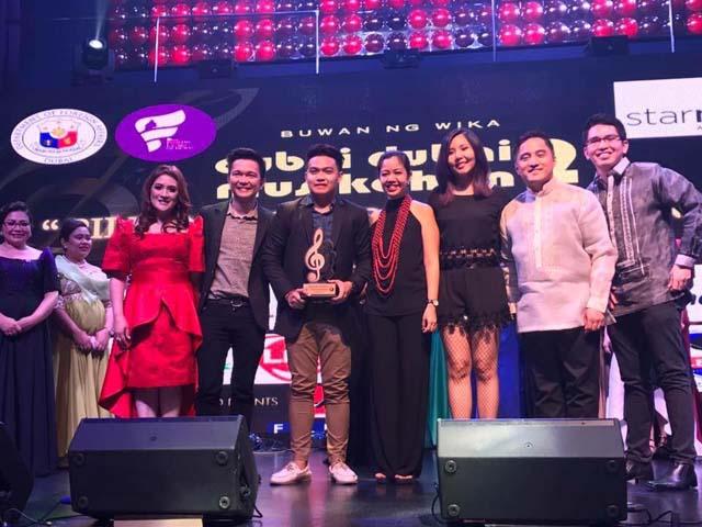 Boholano takes top prize in Dubai songwriting competition | GMA News Online