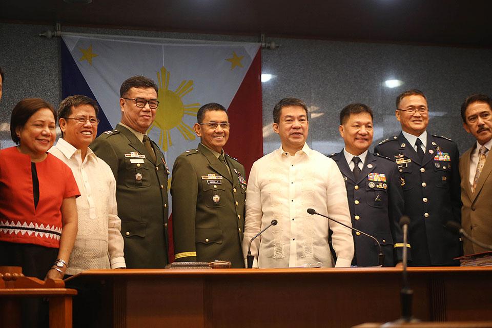 CA confims promotion of four AFP officers | Photos | GMA News Online