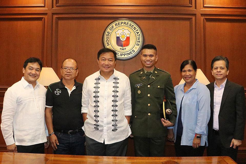 Pinoy West Point grad pays courtesy call on House | Photos | GMA News ...