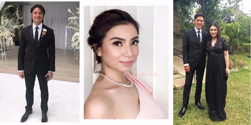 Celebrities who attended Rochelle Pangilinan and Arthur Solinap's ...