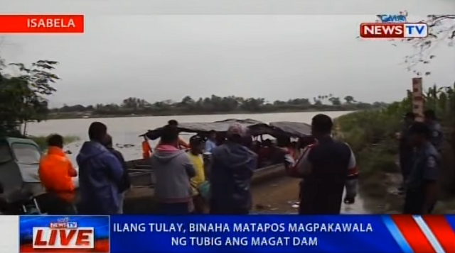 Jolina causes Magat dam overflow, swamps Isabela bridges | GMA News Online