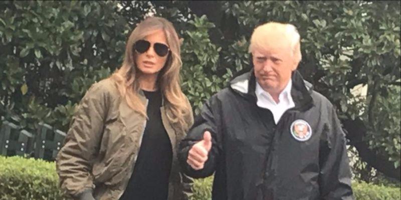 Melania Trump makes waves with 'storm stilettos,' FLOTUS cap | GMA News ...