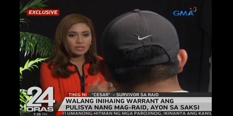 Survivor claims cops executed Parojinogs | GMA News Online
