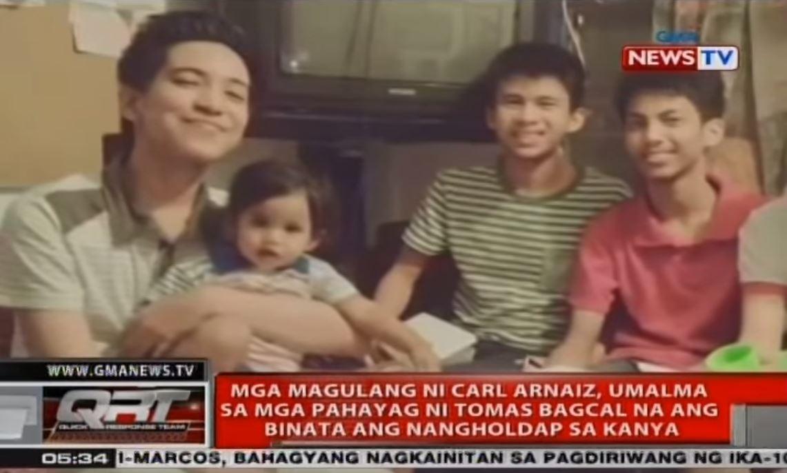 Carl Angelo's parents doubt Bagcal's armed robbery claim vs. son | GMA ...
