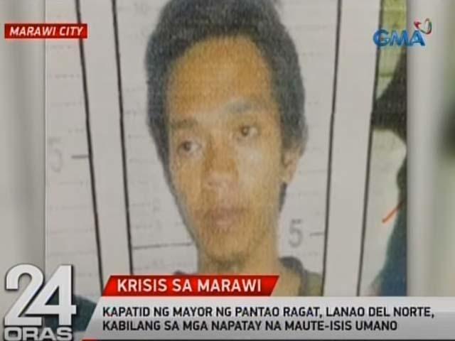 Pantao Ragat mayor’s brother among Maute members killed in Marawi ...