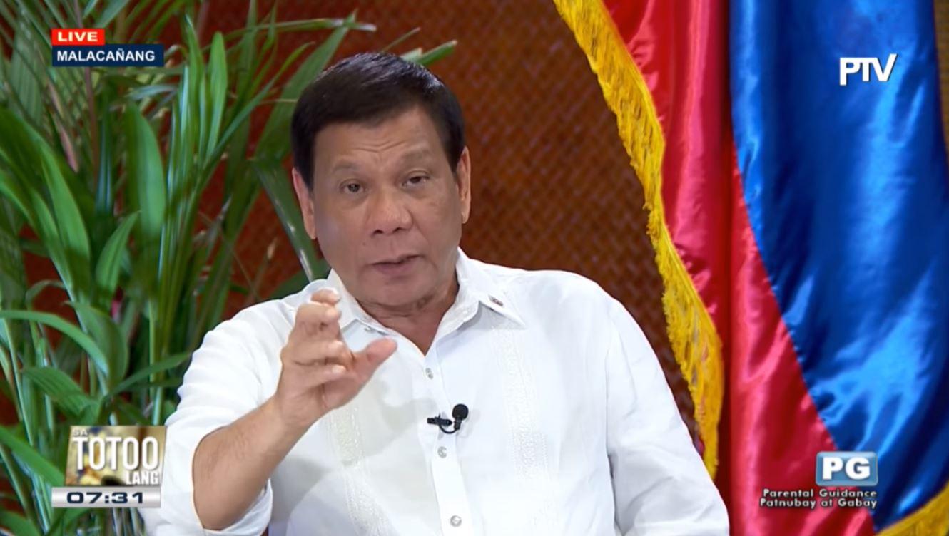 Duterte says Luzon, Visayas still not used to his leadership style ...