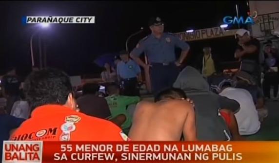 55 minors lectured by police for breaking curfew in Parañaque | GMA ...