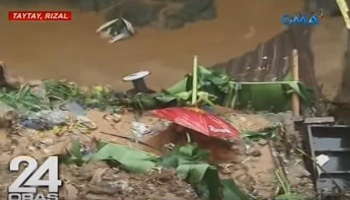 Magkapatid, patay sa pagguho ng lupa sa Taytay, Rizal dahil sa malakas na ulan | Balitambayan