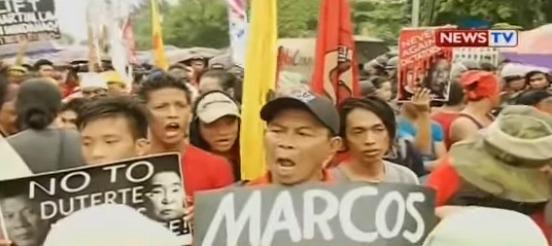 Pro- and anti-Marcos groups clash at centennial celebration in Libingan ...