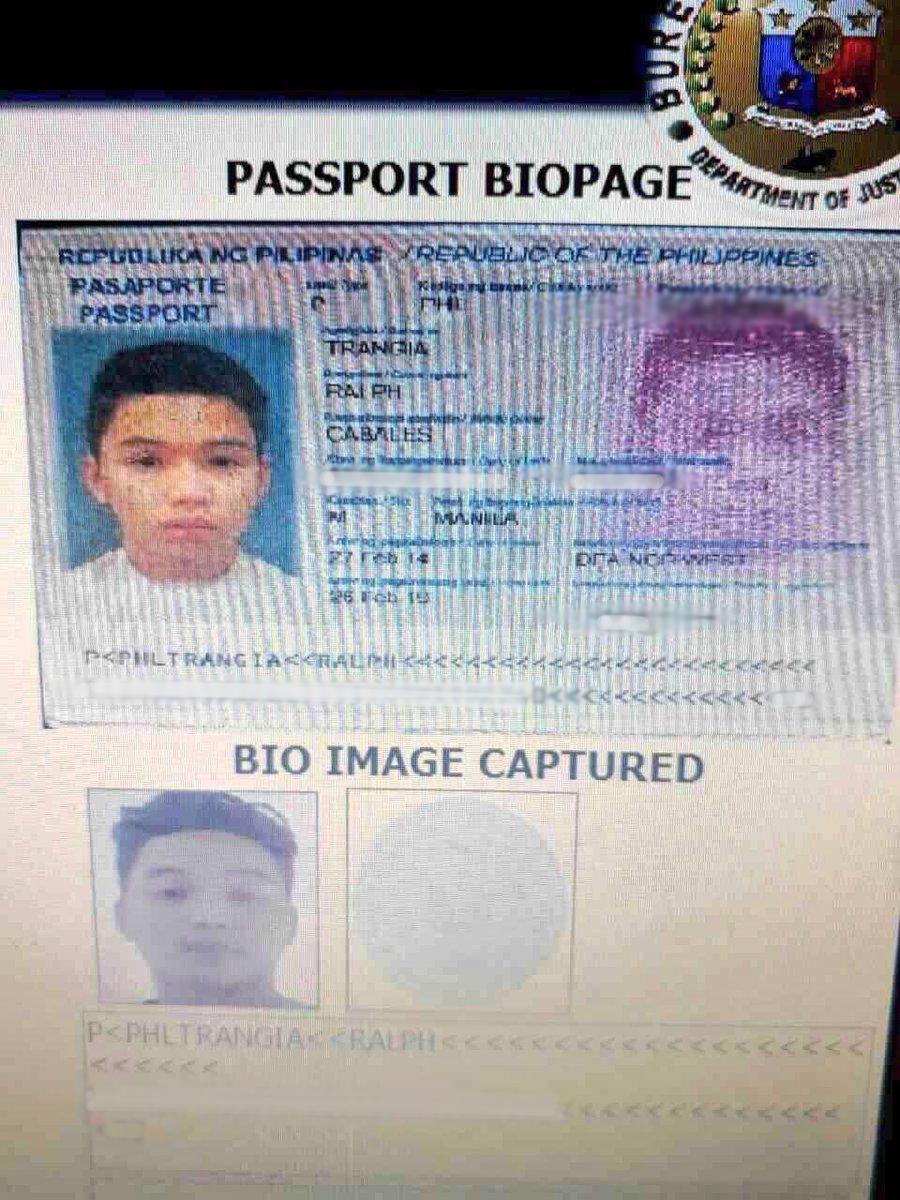 Aegis Juris fratman Ralph Trangia flies to the US | GMA News Online