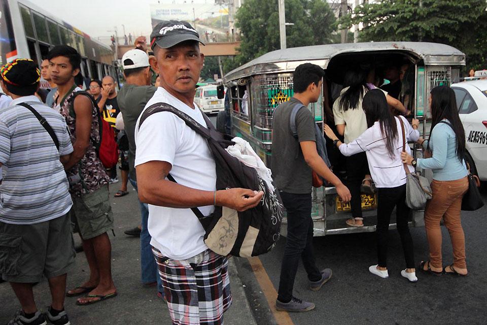 Jeepney drivers, operators stage transport strike | Photos | GMA News ...