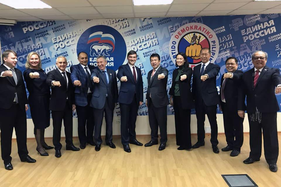 PDP-Laban, Unite Russia inks ties | Photos | GMA News Online