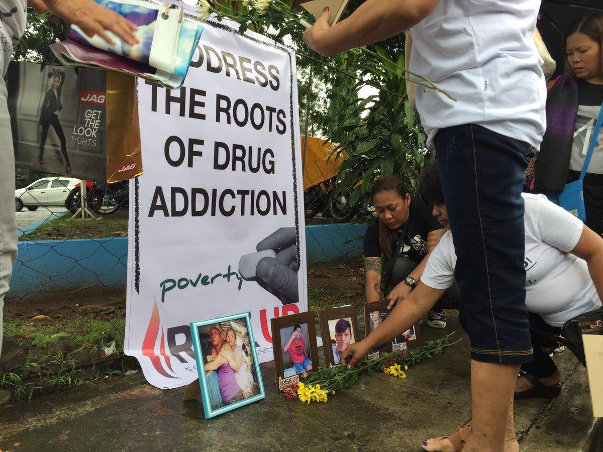 Rights group holds protest action vs. drug-related killings | GMA News ...