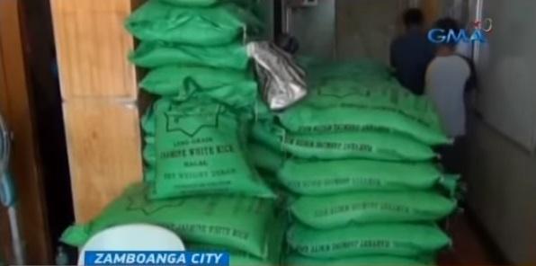 More than 280 sacks of smuggled rice seized in Zamboanga | GMA News Online