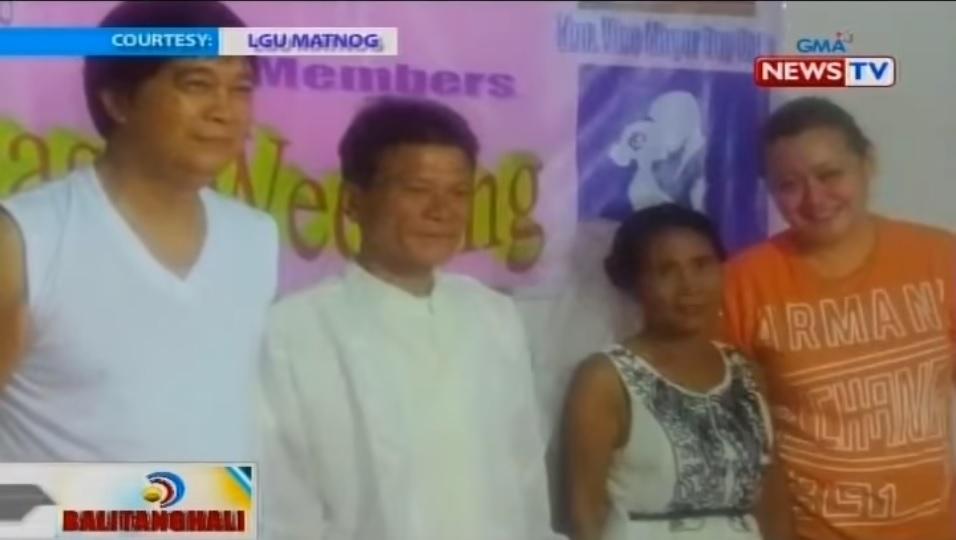 Mayor at vice mayor ng Matnog, Sorsogon, pinuna nang magsuot ng sando ...