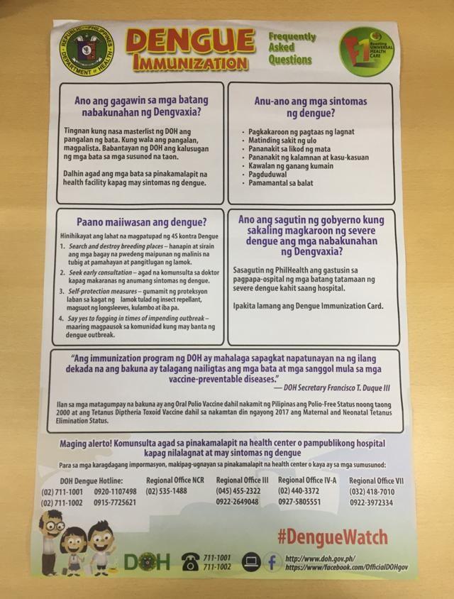DOH chief to visit schools to monitor Dengvaxia recipients | GMA News ...