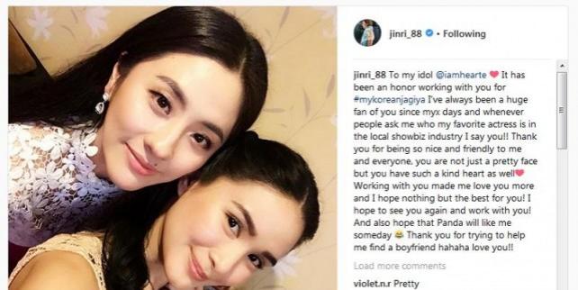 Jinri reflects on working with 'idol' Heart: Thank you for trying to ...