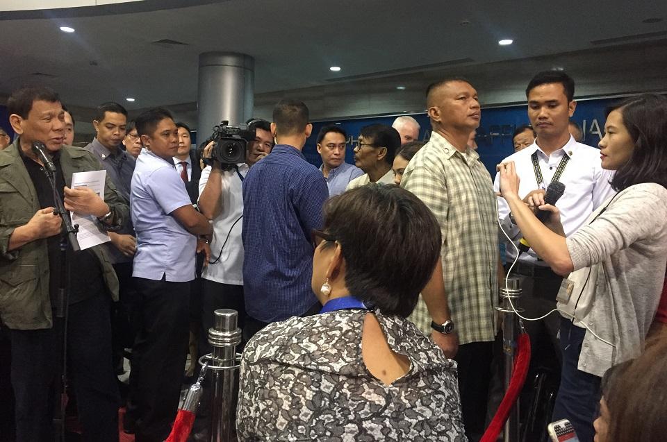 Duterte to Rappler: Are you also clean? | GMA News Online