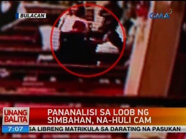 Lalaki, nanikwat ng bag sa isang kasalan sa simbahan sa Bulacan ...
