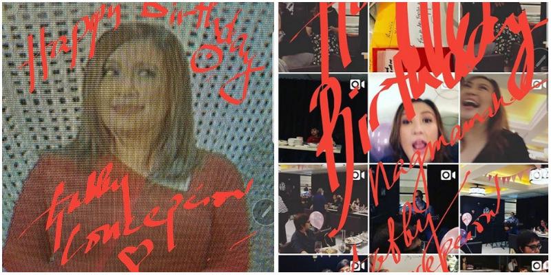 Gabby's birthday greetings for Sharon have fans wishing for a new movie ...