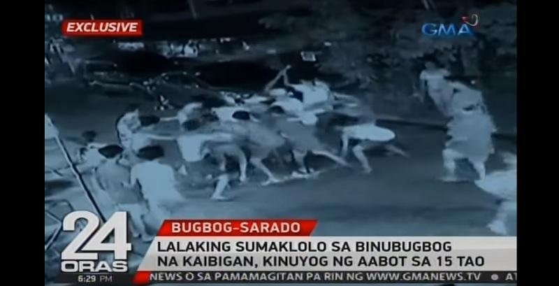 Man trying to rescue friend beaten up by at least 15 people in Tondo ...